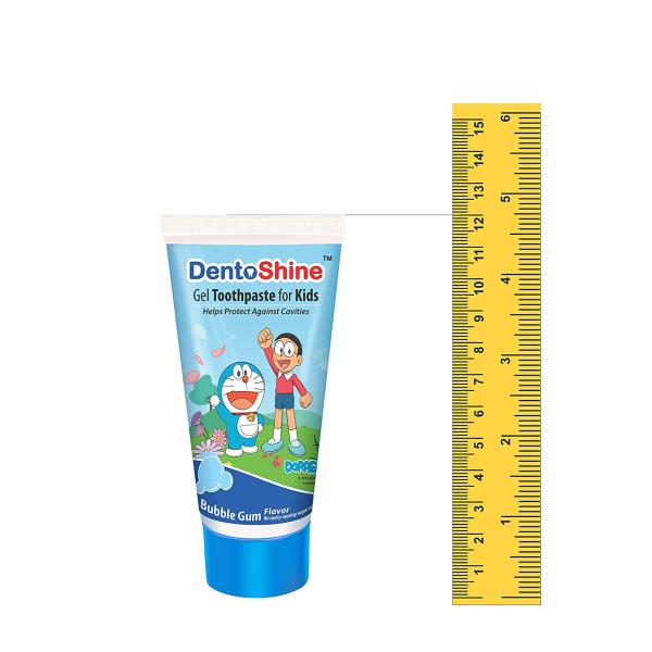 DentoShine Gel Toothpaste for Kids - Pack of 3 Flavors (Strawberry ...