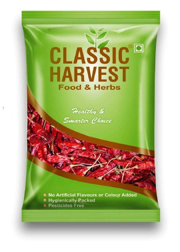 Classic Harvest Red Chilli Whole/ Sabut Lal Mirch 1kg ( Pack Of 10 ...