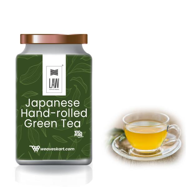 looms & weaves - Japanese Hand Rolled Green Tea - 50 gm - JioMart