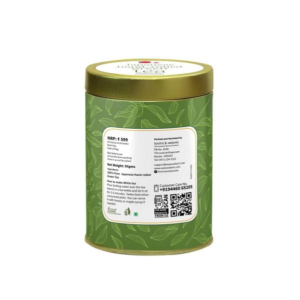 looms & weaves - Japanese Hand Rolled Green Tea - 50 gm - JioMart