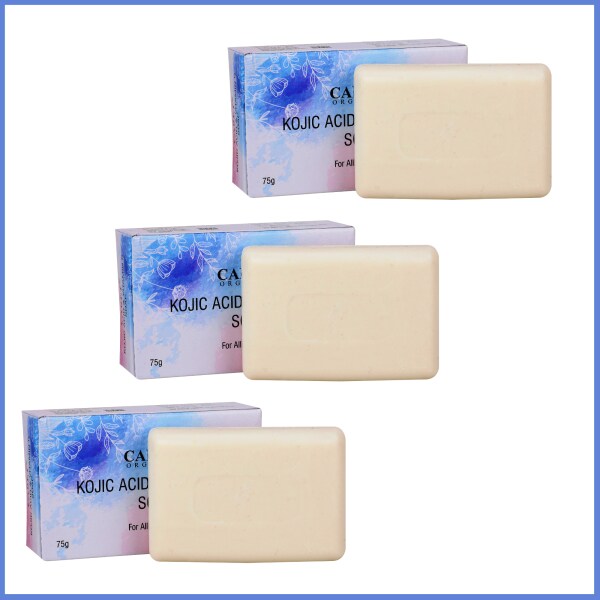 Caret Organic Vitamin C Kojic Acid Soap For Skin Brightening-Paraben ...