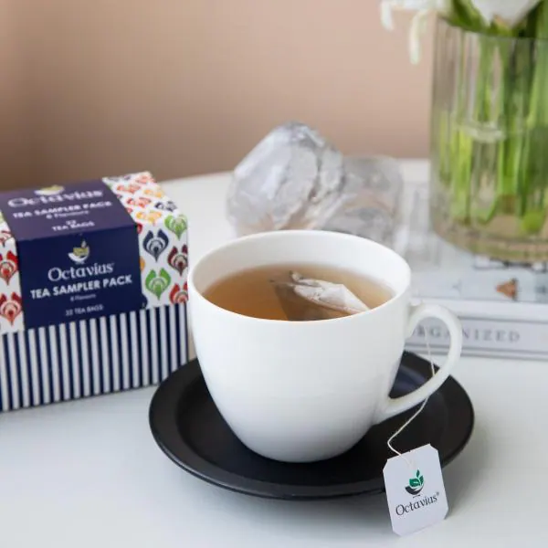 Tea Sampler Pack - 32 Enveloped Tea Bags | Assortment of 8 Fine Black ...