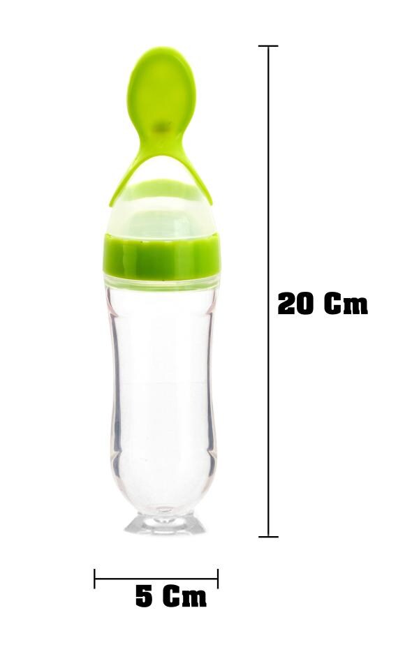 THE LITTLE LOOKERS Squeezy Bottle Feeder with Soft Silicon Baby Feeding ...