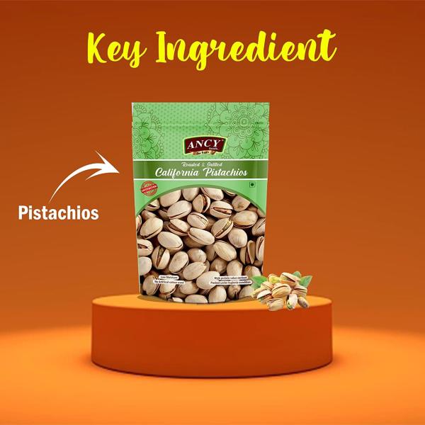 Ancy Roasted And Salted Imported Pista |Pistachios 1 kg (4X250 g)| Pista| Dry Fruits ...
