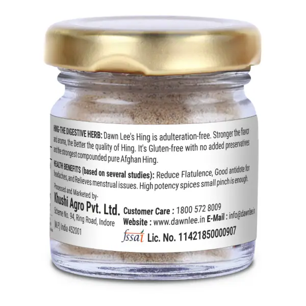 Dawn Lee Raw Hing 20 GM-Gluten Free Hing-Premium Hing Asafoetida Powder ...