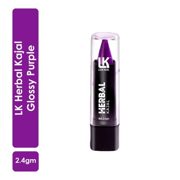 LK Look Kool Purple Glossy Kajal - JioMart