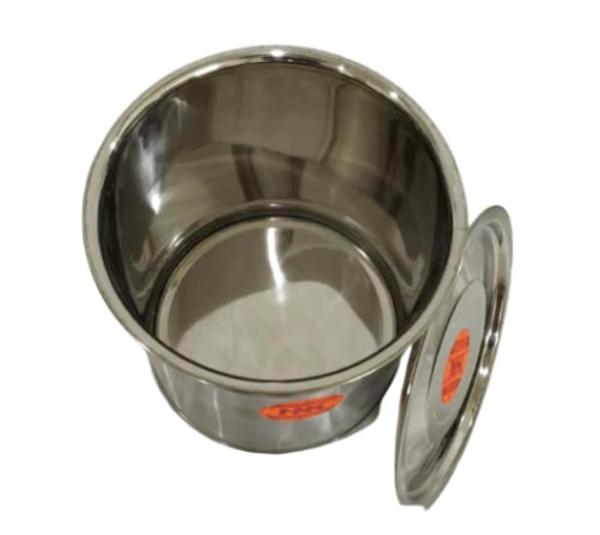 Super HK Stainless Steel Tanki with Lid 12 litres - JioMart