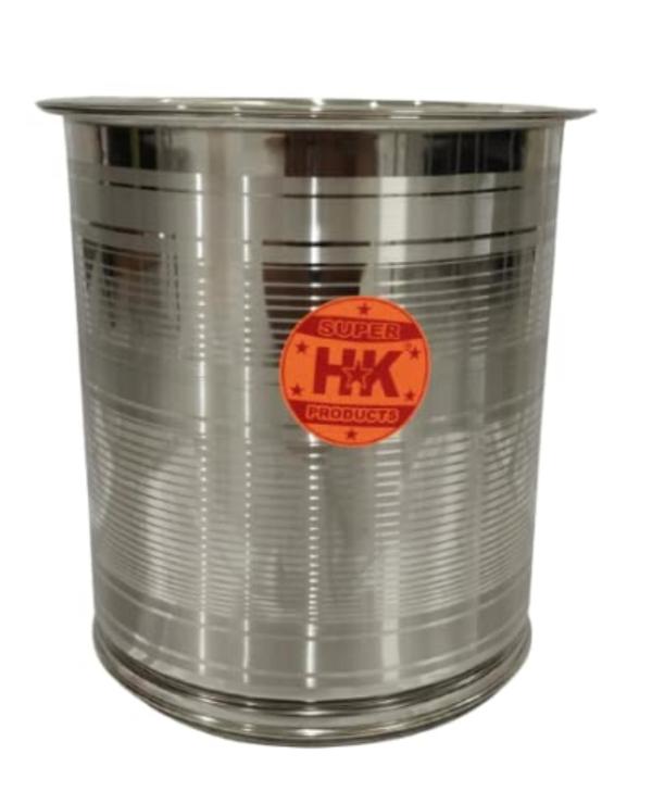 Super HK Stainless Steel Tanki with Lid 12 litres - JioMart