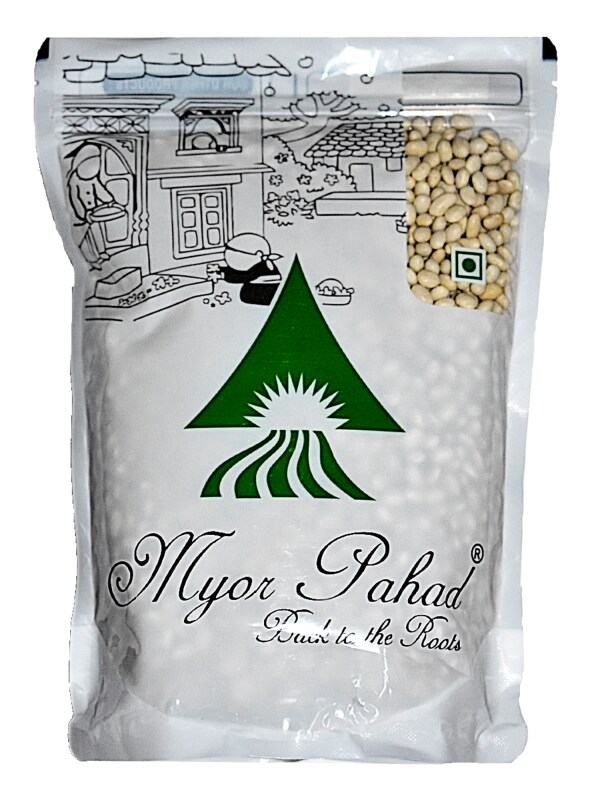 Myor Pahad's Himalayan Unpolished Joshimath Gol Safed Rajma / Round ...