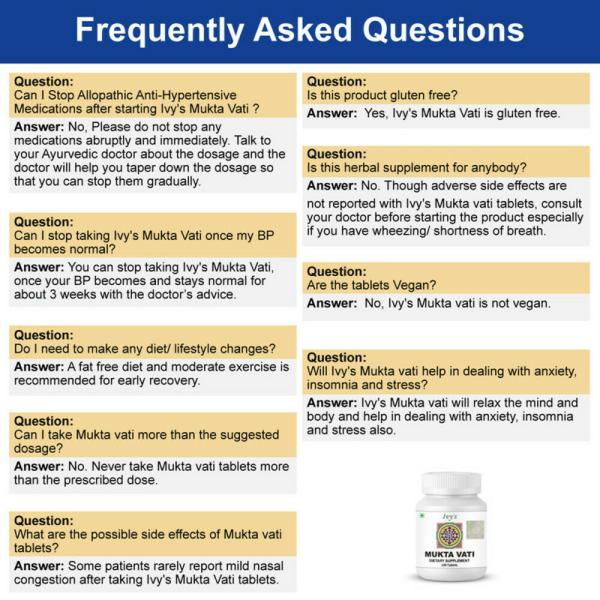 Ivy's Mukta Vati (120 Tablets) - JioMart