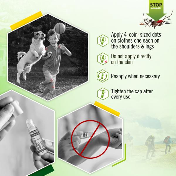 Keya Seth Ankush Mosquito & Insect Fabric Roll On with Citronella ...