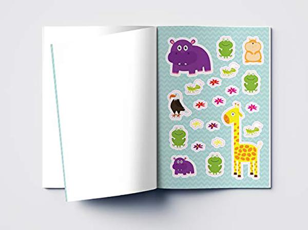 My First Abc Sticker Book- Exciting Sticker Book With 100 Stickers ...
