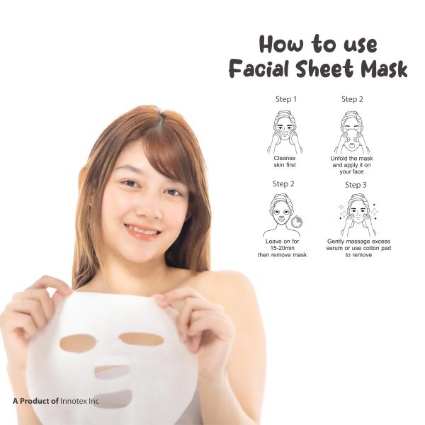 Masking fairness and glowing Jeju Root skin friendly Facial Sheet mask ...