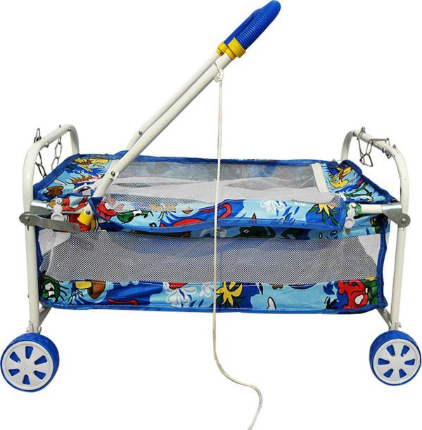 Rawzz Blue Metal Cradle |BASSINET|BASINET|CRADLE|BABY BASSINET|BABY ...