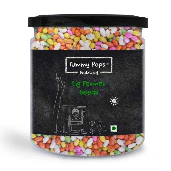 Tummy Pops Mouth Freshener Colourful Sugar Coated Big Saunf Fennel ...