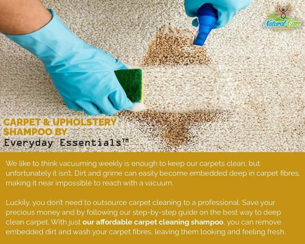 Natural Care Carpet and Upholstery Cleaner Shampoo Sofa - JioMart