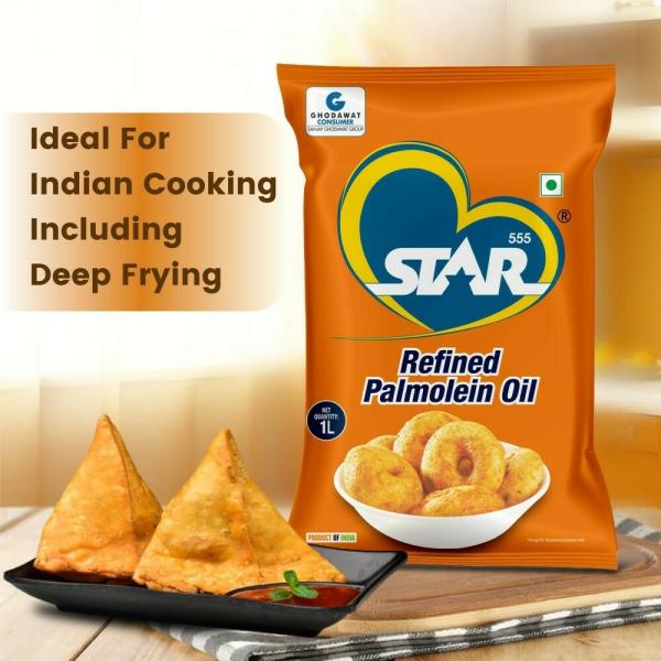Star555 Refined Palm Oil 1 L | Delicious & Tasty Cooking Oil For a Healthy Life - Pack of 3 ...