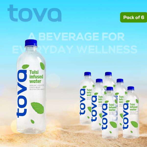 Tova Tulsi Infused Water | Builds Immunity & Wellness | Based on ...