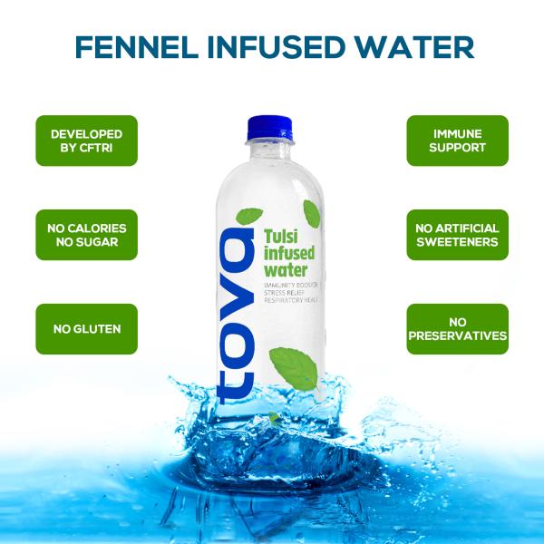 Tova Tulsi Infused Water | Builds Immunity & Wellness | Based on ...