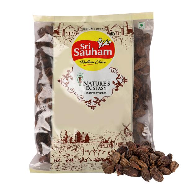 Sri Sauham Moti Elaichi Big Cardamom 200 grams, Badi Elaichi - JioMart