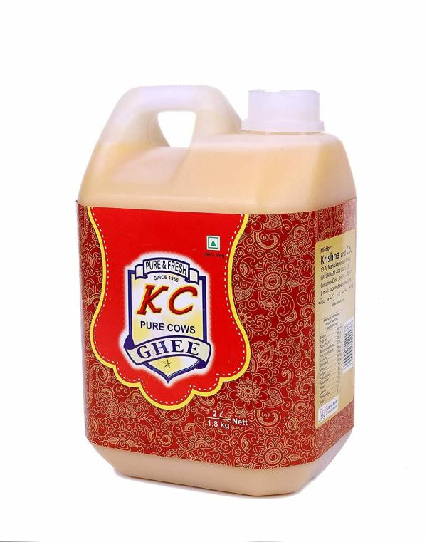 KC Cow Desi Ghee 2 Litre Clarified Butter Danedar Ghee 100% Pure Lab ...