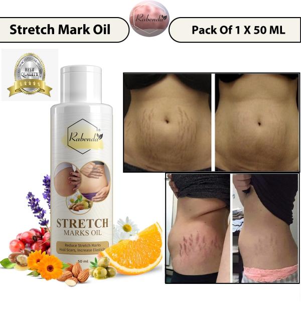 Rabenda Stretch Marks Scar removal oil in during after pregnancy ...