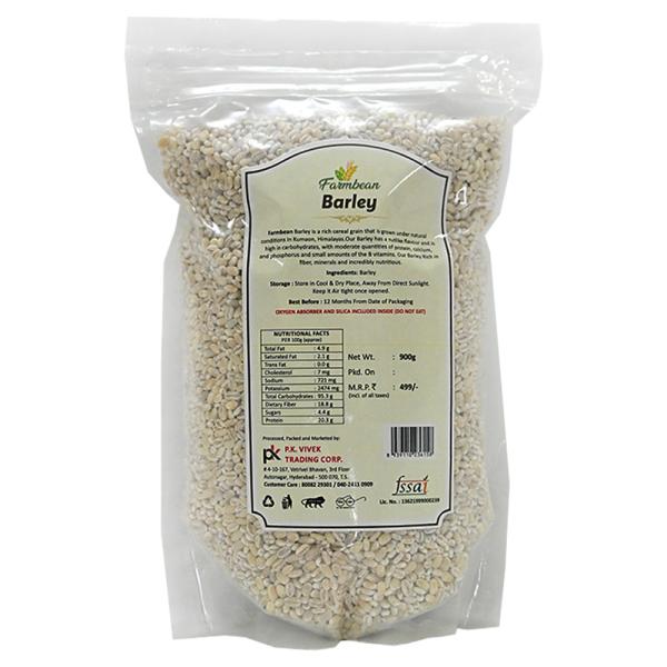 Farmbean Organic Barley 4500Gms lJau Sabut |Barley Whole Grain lJau ...