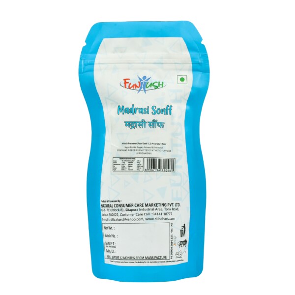 Funtush Mouth Freshener Madrasi Sonff 100g Pack of 4 - JioMart