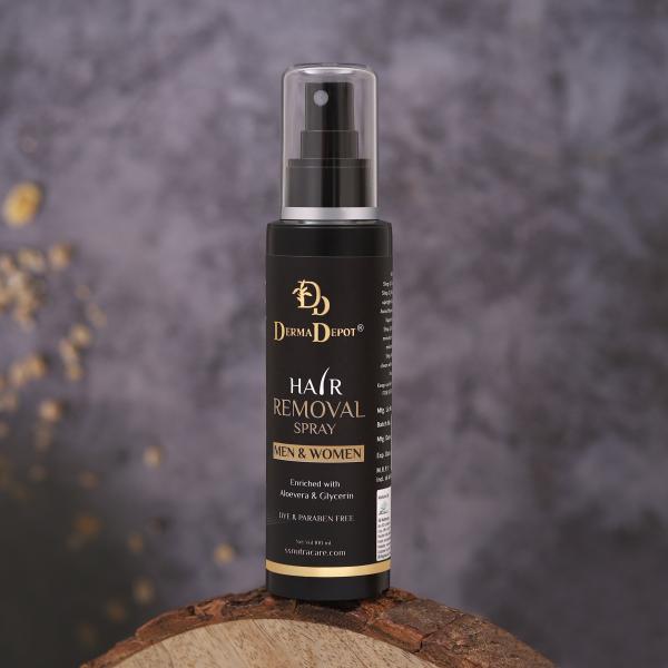 Derma Depot Hair Removal Spray For Men & Women | Painless Hair removal ...