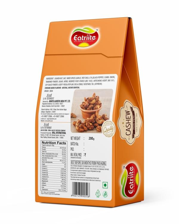 Eatriite Anjeer (FIG) Normal & Peri Peri Cashew w240 400g (2 x 200g) - JioMart