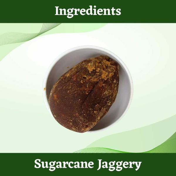 B&B Organics Sugarcane Block Jaggery (500 g) - JioMart