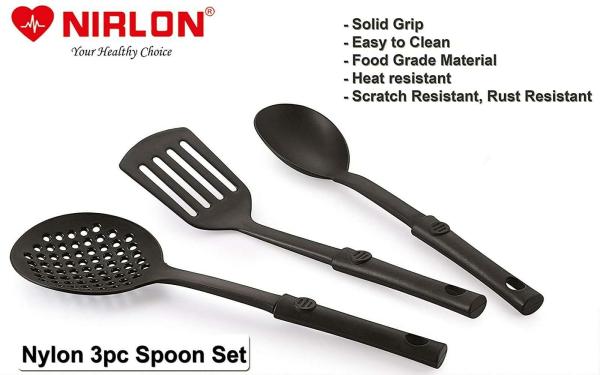 Nirlon 9 pcs of Non-stick Aluminium Kitchen Cookware Set - JioMart