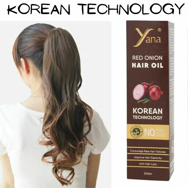 YANA RED ONION HAIR OIL FOR DRY DAMAGED HAIR - JioMart