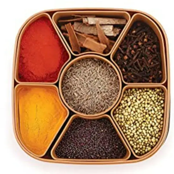DeoDap Plastic Square Spice Box/Masala Dabba - JioMart
