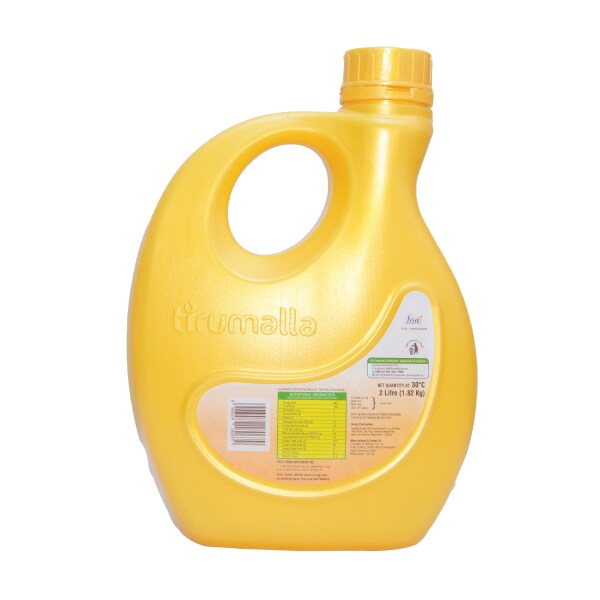 Tirumalla Physically Refined Rice Bran Oil - 3 Liter, Combo Pack of 2 Liter Jar & 1 Liter Pouch ...