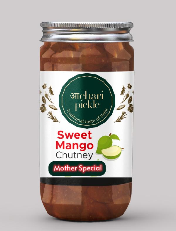 AACHARI PICKEL Mother Special Mango Sweet Chutney 400GM With Jeera ...