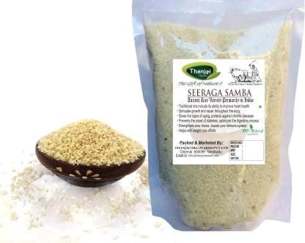 Thanjai Natural Seeraga Samba Raw Rice - 6000 g - JioMart