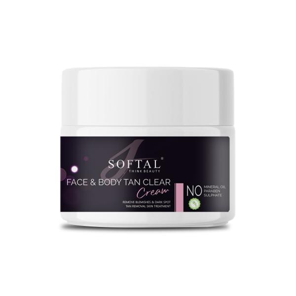 Softal Face & Body Tan-Clear Cream - JioMart