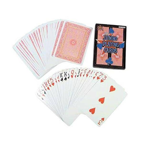 jumbo playing cards deck magic trick - JioMart