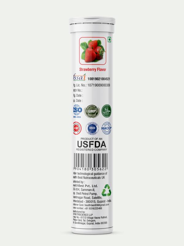 HealthBest Haemobest Effervescent Tablet | Iron Supplement | Increases ...