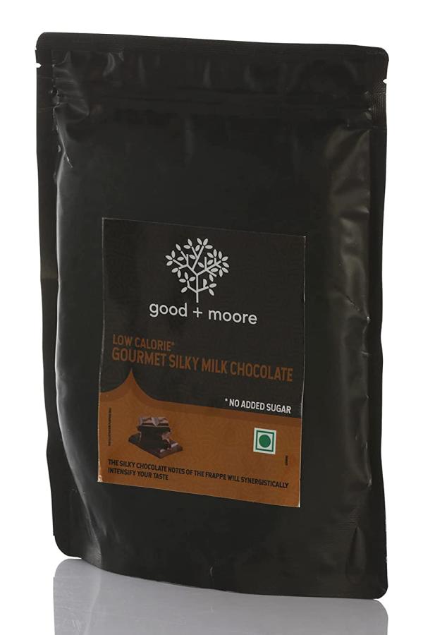 GOOD+MOORE Low-Calorie Gourmet Silky Milk Chocolate Powder Mix ...