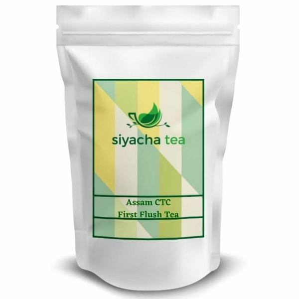 Siyacha Tea Assam Chai Patti 100 Grams Pouch Strong Loose Leaf Amgoorie ...
