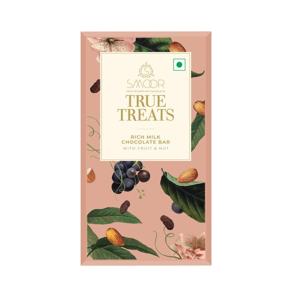 Smoor True Treats Milk chocolate with Richness of Fruit & Nuts Bars ...