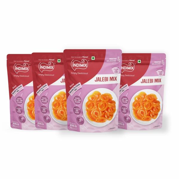 INDIMIX Instant Jalebi Mix Pure Veg - 800g - JioMart