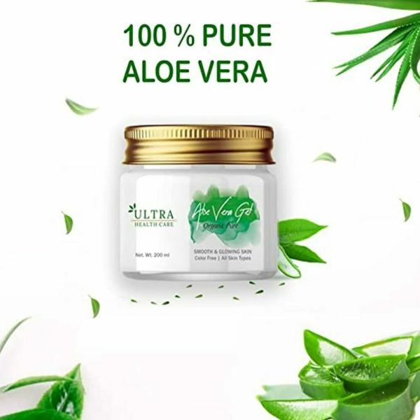 Ultra Healthcare Aloe Vera Gel for Smooth Glowing , Nourished Skin|Non ...