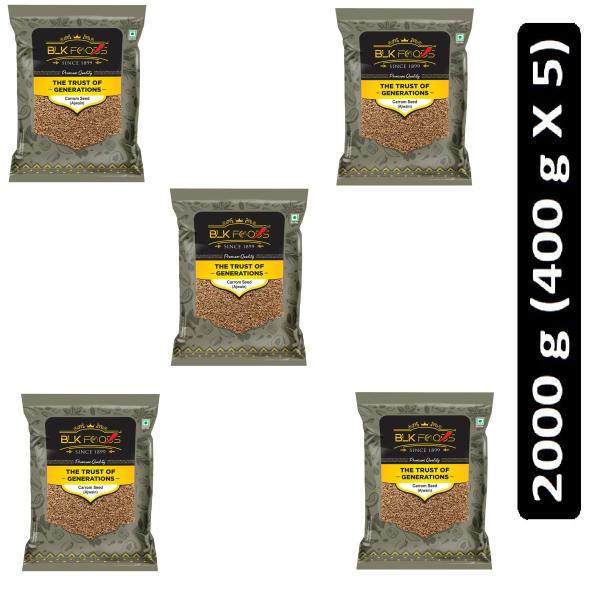 BLK Foods Daily Carrom Seed (Ajwain) 2000g (5 X 400g) - JioMart