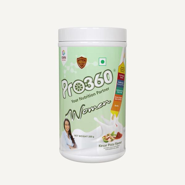 Pro360 Women Protein Rich Nutritional Supplement 200g - Kesar Pista ...