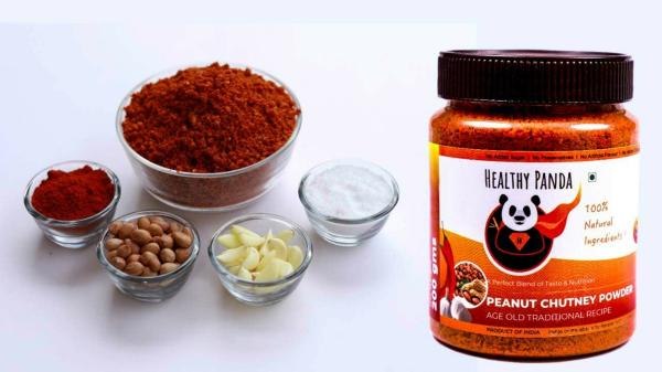 Healthy Panda Peanut Chutney Powder - 250 g - JioMart