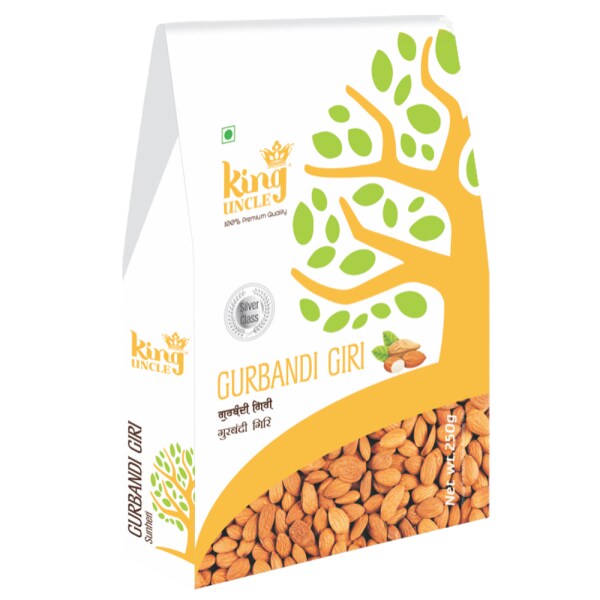 King Uncle Gurbandi Giri / Afghani Badam Giri Silver Class 250g ...