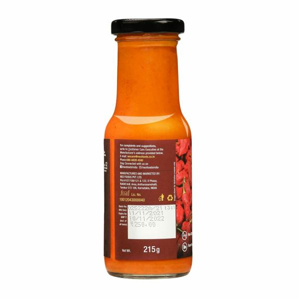 Neo Hot Sauce With Bhut Jolokia Chillies Extra Hot & Spicy 215g - JioMart